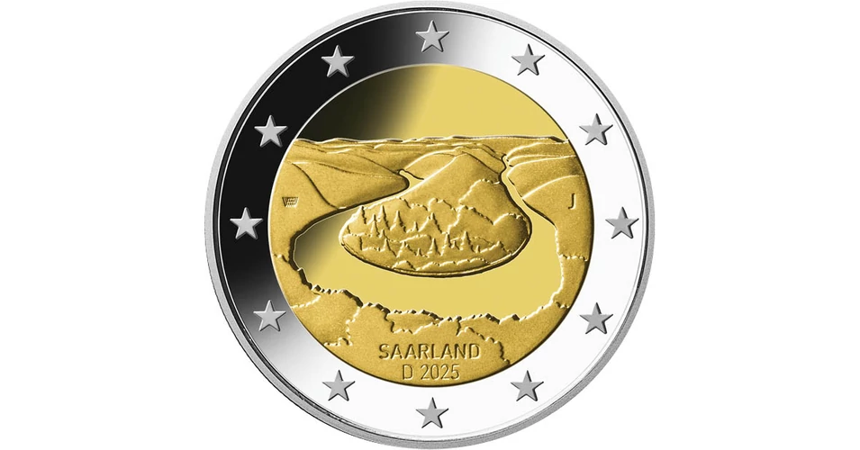 Saar-vidék, 2 euró, Németország, 2025