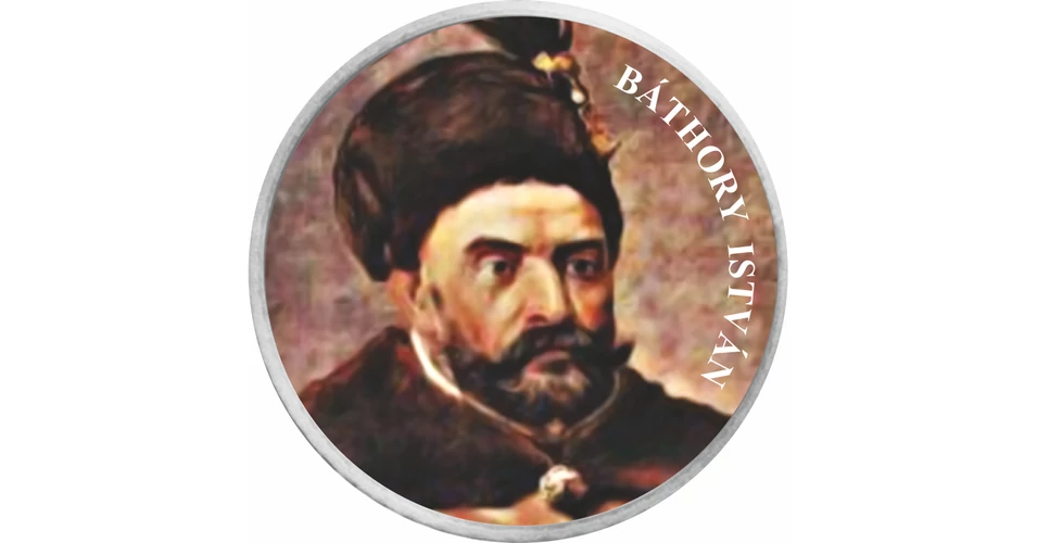Báthory István, ezüstözött emlékérme